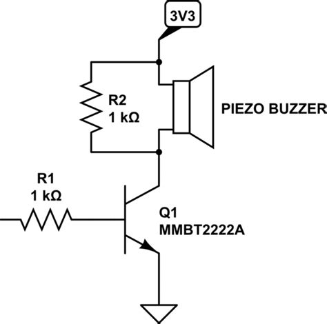 Buzzer Driver Circuit Electrical Engineering Stack Exchange
