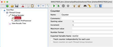 how to increment json object properties values to dynamically populate the json body of a jmeter