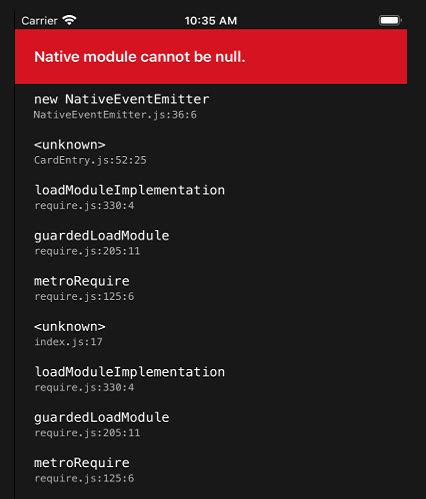 IOS Various Issues In Setup NativeEventEmitter Native Module Cannot