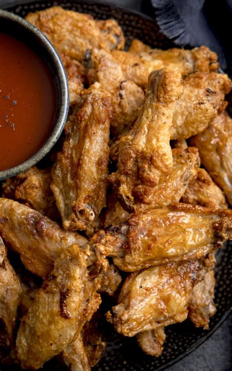 Air Fryer Crispy Chicken Wings Nickys Kitchen Sanctuary