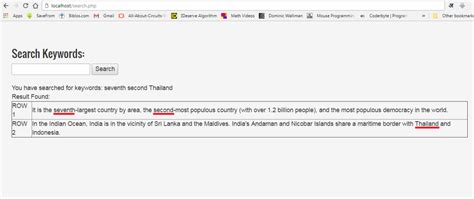 how to search for multiple keywords and long text in mysql table using php owlcation