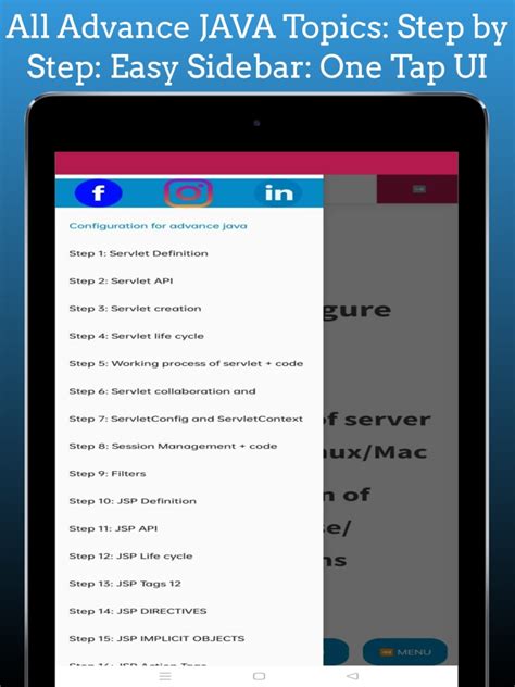 Advance Java In 18 Steps Developed By Idee Programmer