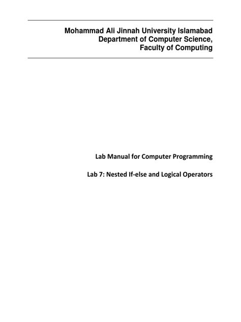computer programming lab manual pdf computer program programming