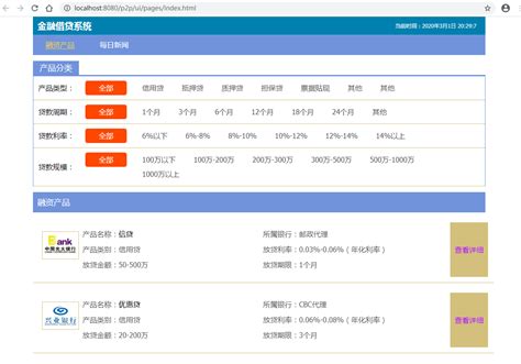 java毕设实战：搭建金融借贷系统【附源码】 w3cschool