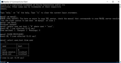 Host is not allowed to connect to this MySQL server解决方法