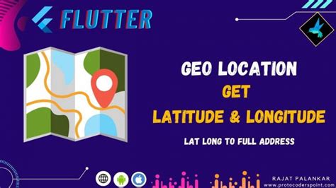 Flutter Get Current Location Address From Latitude Longitude Geolocator