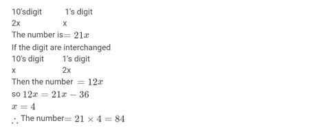 in a number of two digits unit s digit is twice the tens digit 176 be added to the number the