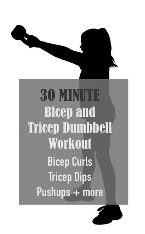 Bicep And Tricep Workout Routine With Dumbbells EOUA Blog