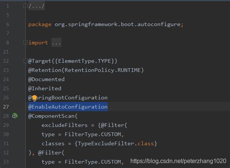 springboot开发【配置】自动配置原理 org springframework boot autoconfigure enableautoc csdn博客