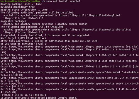 Restart Apache Ubuntu Javatpoint