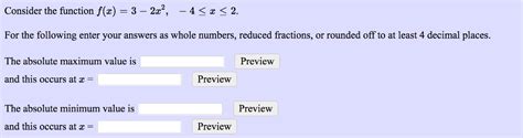 solved consider the function f x 3 2x2 4