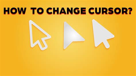How To Change Cursor On Windows Easy Way Youtube