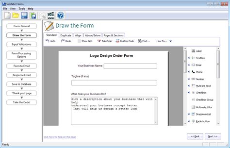 Try This Drag And Drop HTML Form Creator