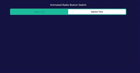 15 JavaScript Radio Button Design Examples OnAirCode