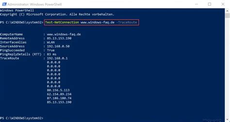 ping ipconfig and tracert as powershell commands howpchub