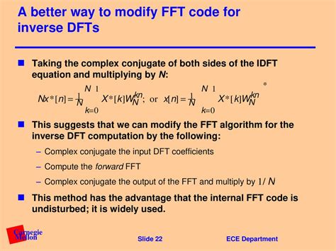 lecture 17 introduction to the fast fourier transform algorithm ppt download