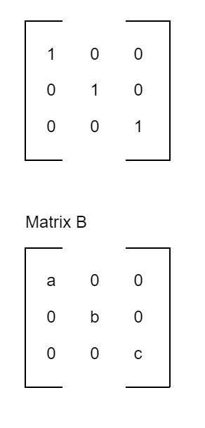 types of matrices definition diagoram and solved examlpes