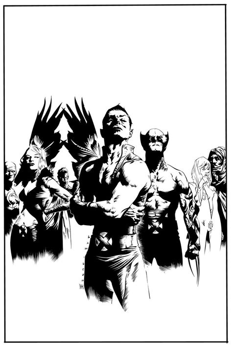 Dark X Men Matt James Comic Style Art Art Artwork