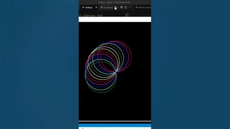 python turtle code for spiral circle youtube