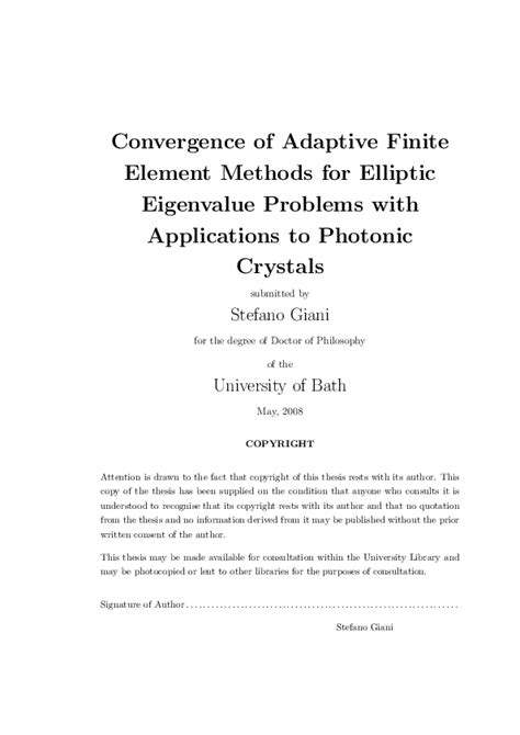 pdf convergence of adaptive finite element methods for general second order linear elliptic