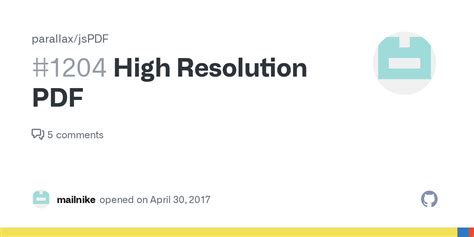 high resolution pdf · issue 1204 · parallax jspdf · github