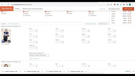 Cropping Photos And Ordering On Shutterfly YouTube