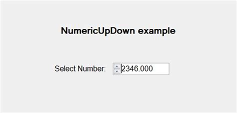 how to set the visibility of the numericupdown in c geeksforgeeks