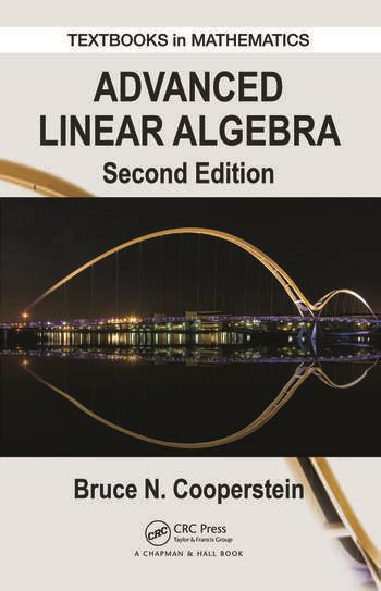advanced linear algebra crc press book