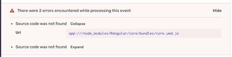 allow disabling missing source code error for node modules · issue 14700 · getsentry sentry