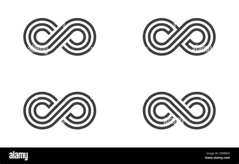 Infinity Maths Symbol Logo Icon Stock Vector Image Art Alamy