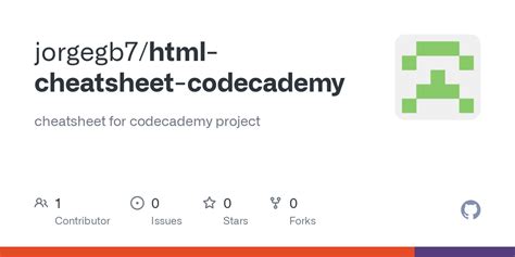 GitHub Jorgegb7 Html Cheatsheet Codecademy Cheatsheet For Codecademy