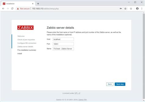How To Install Zabbix 4 X On Debian 10 Debian 9 ITzGeek
