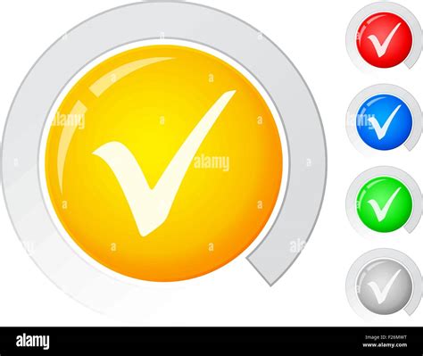 Circle Tick Check Mark Symbol Hi Res Stock Photography And Images Alamy