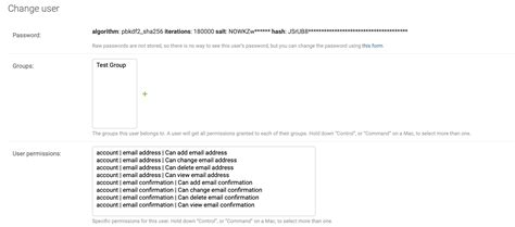python group and permissions assignment missing when using custom user model stack overflow
