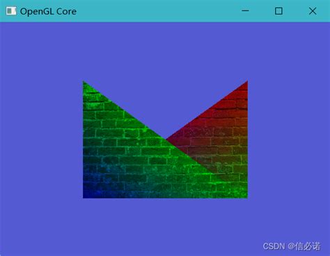opengl —— 2 5、绘制第一个三角形（附源码，glfw glad）（更新：纹理贴图） 使用glad和glfw创建窗口并画出三角形 csdn博客