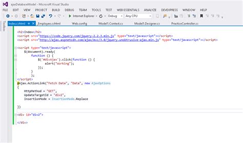 mvc 4 getting an error in jquery unobtrusive ajax min js file mvc ajax actionlink