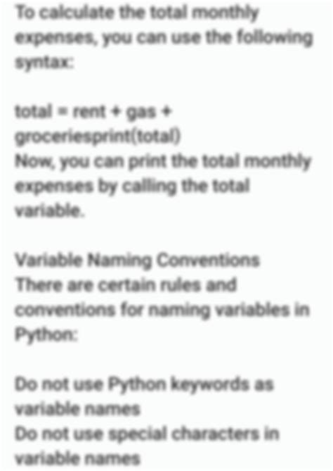SOLUTION Variables In Python Studypool