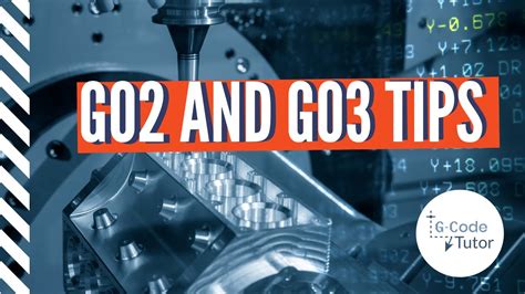radius programming on a cnc machine g02 and g03 youtube