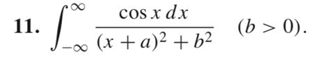 solved use residues to find the cauchy principal values of