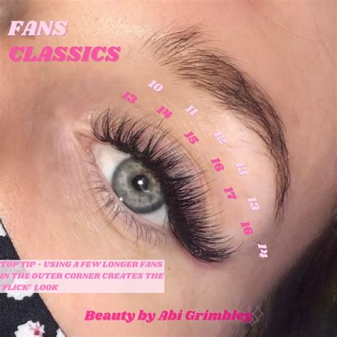 Wispy Hybrid Lash Mapping For Stunning Eyelashes