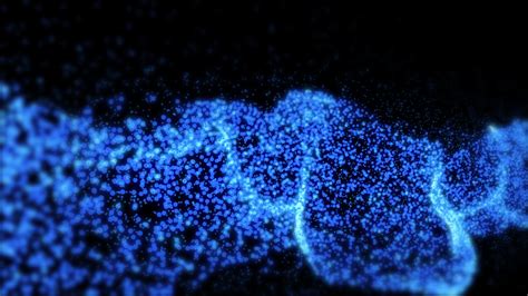 Abstract Digital Particle Wave And Light Abstract Abstract Particle