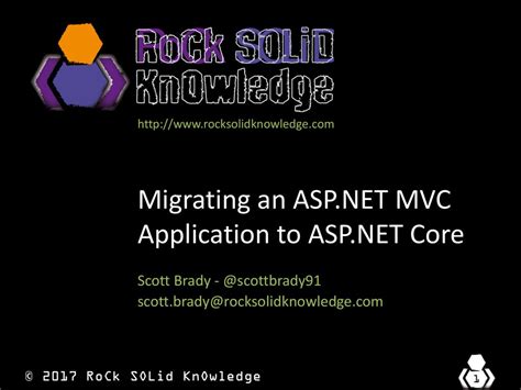 migrating an asp mvc application to asp core ppt download