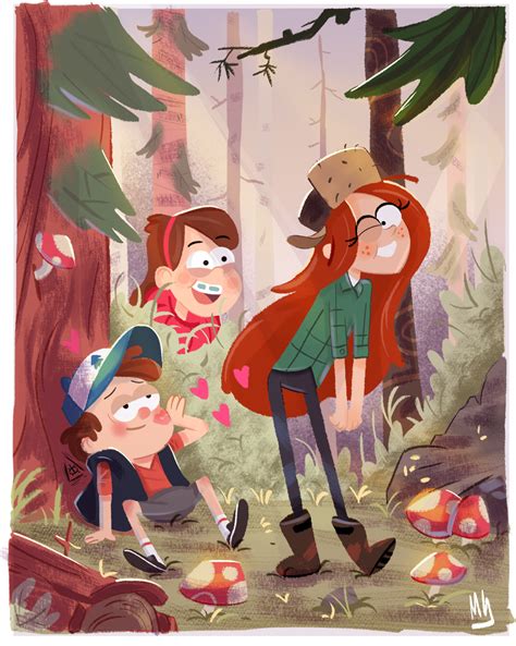 Gravity Falls Mabel Kiss