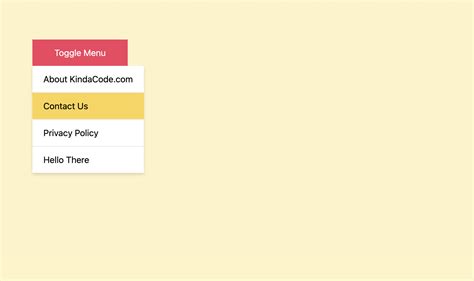 Tailwind CSS How To Create A Clickable Dropdown Menu KindaCode