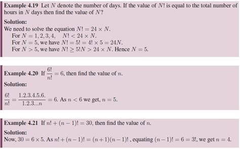 factorials definition formula solved example problems exercise mathematics