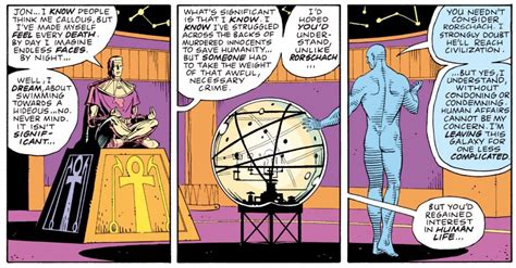 Why Did Dr Manhattan Die Fiction Horizon