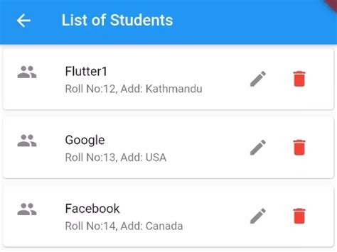 How To Use Sqlitesqflite Crud Operation On Flutter Android Ios
