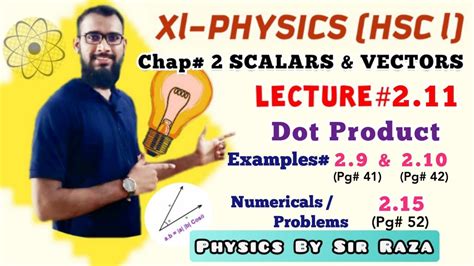xi physics chapter 2 scalars and vectors lecture 2 11 hsc i youtube