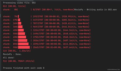 通过python如何实现视频提取音频，并将音频转文本 python提取mp4中的音频 csdn博客