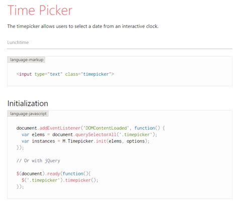 Javascript How Do I Add 30min To A Time While Using Materialize CSS